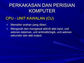 PERKASAKAN DAN SISTEM KOMPUTER | PPT