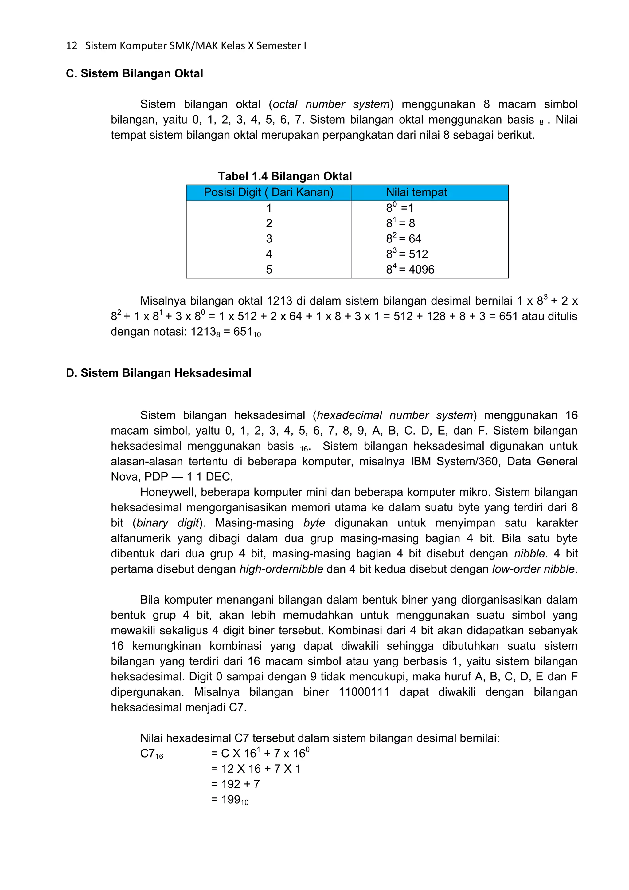 Sistem komputer-x-1 | PDF