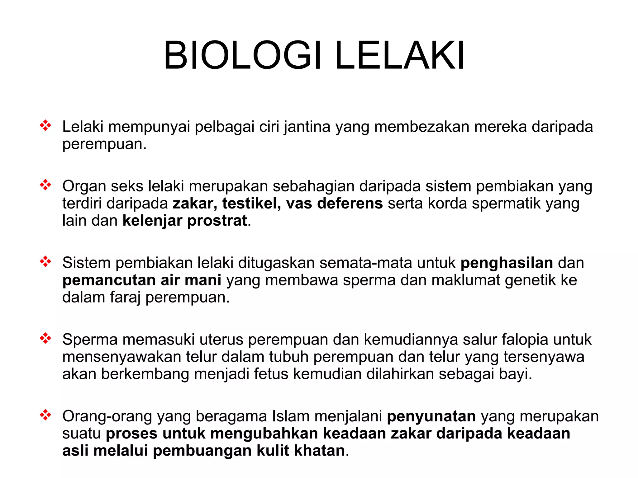 Sistem Pembiakan Lelaki 2 | PPT