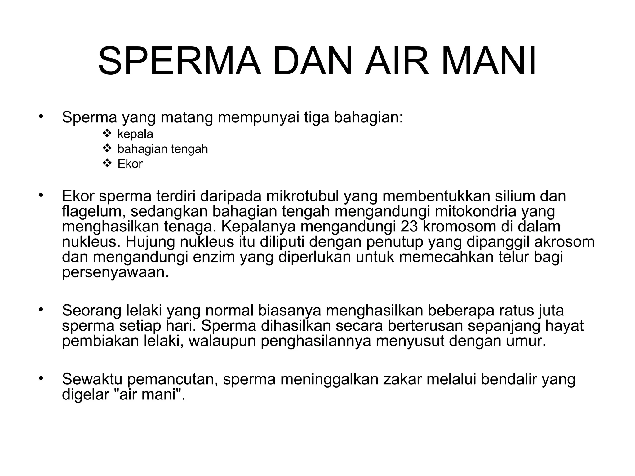 Sistem Pembiakan Lelaki 2 | PPT