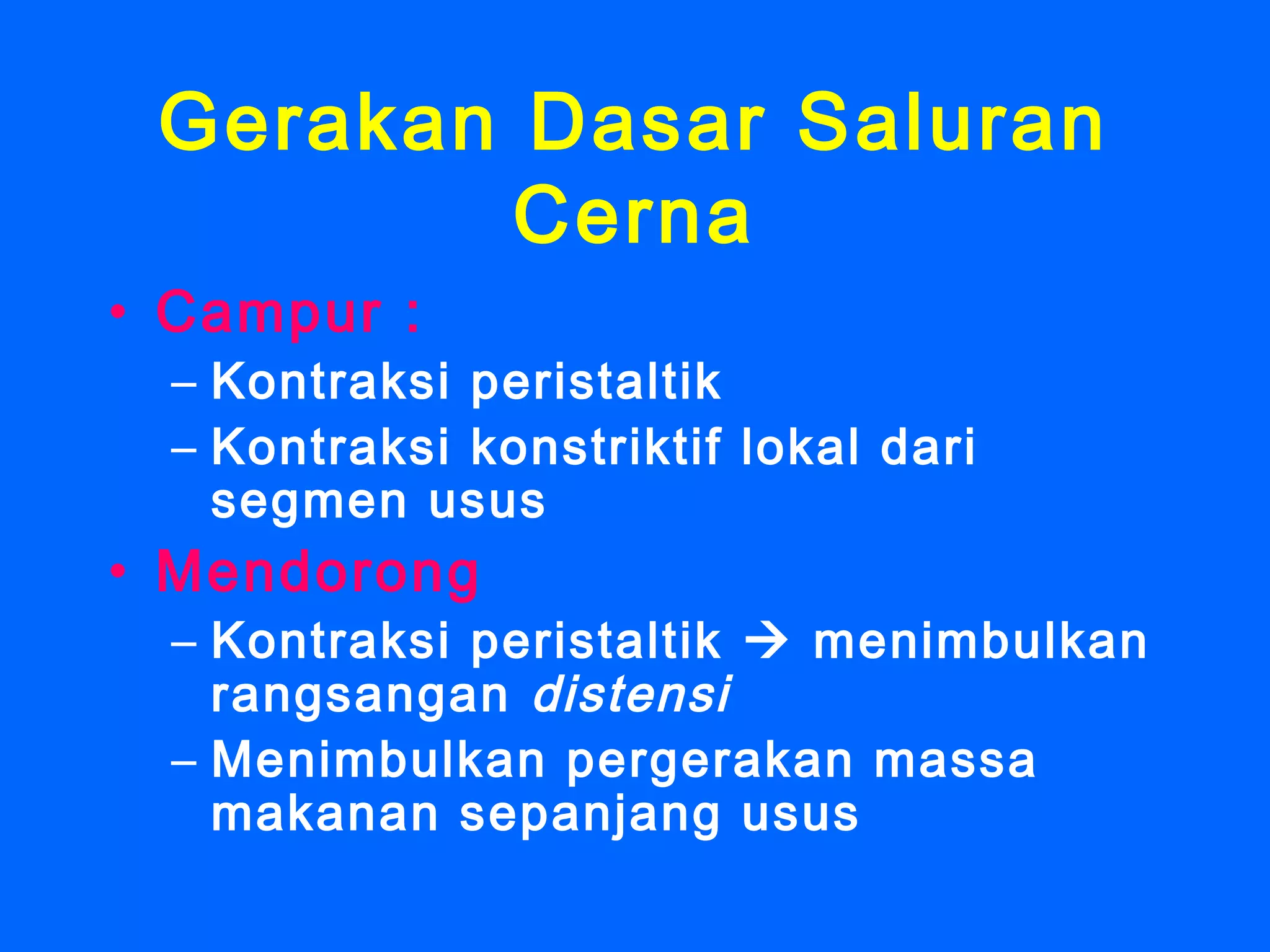 Sistem pencernaan | PPT