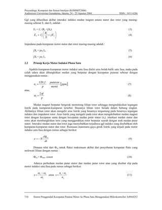 Sistem pengendali-putaran-motar-ac | PDF