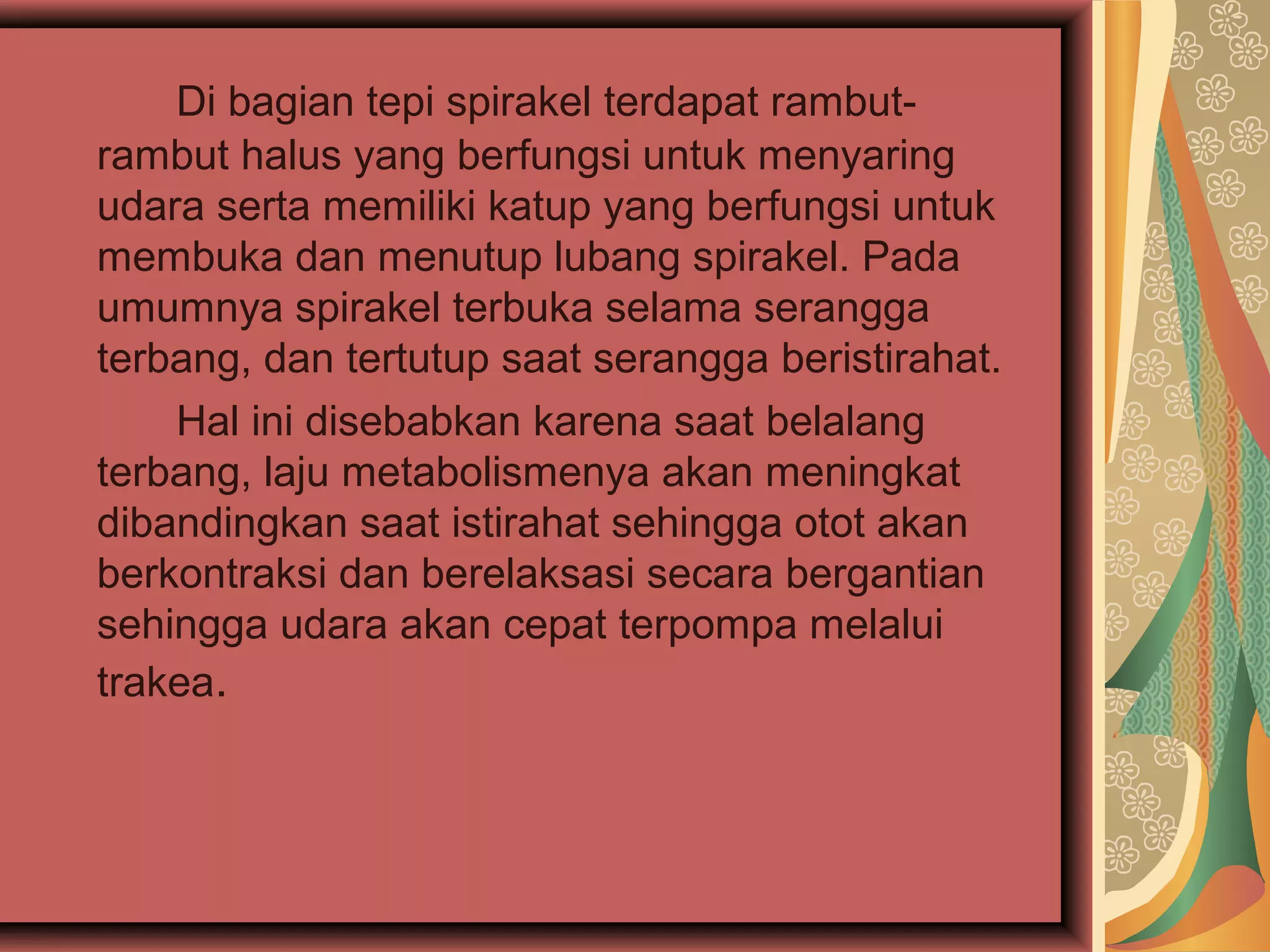 Sistem pernapasan pada insecta | PPT