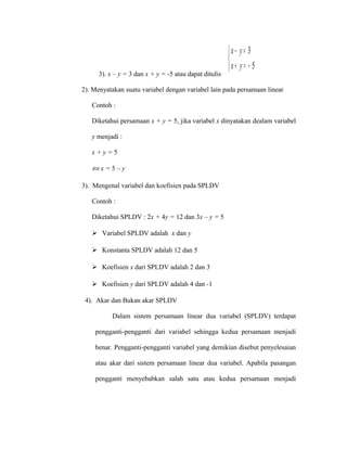 Sistem persamaan-linear-dua-variabel | DOC