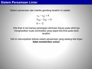 Sistem persamaan-linier | PPTX