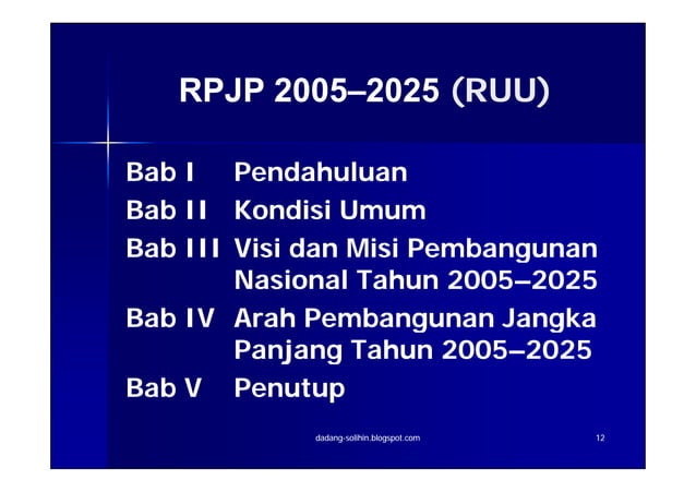 Sistem, Proses, Mekanisme, dan Dokumen Perencanaan Pembangunan Nasional Sesuai UU25/2004 | PDF