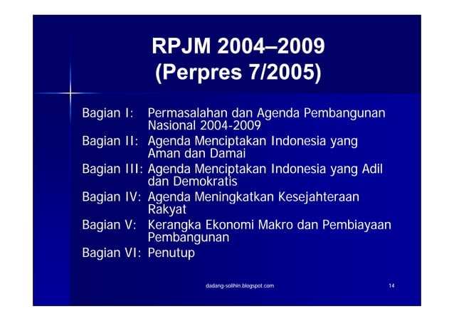 Sistem, Proses, Mekanisme, dan Dokumen Perencanaan Pembangunan Nasional Sesuai UU25/2004 | PDF