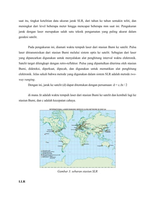 Sistem sistem satelit di bidang geodesi satelit | PDF