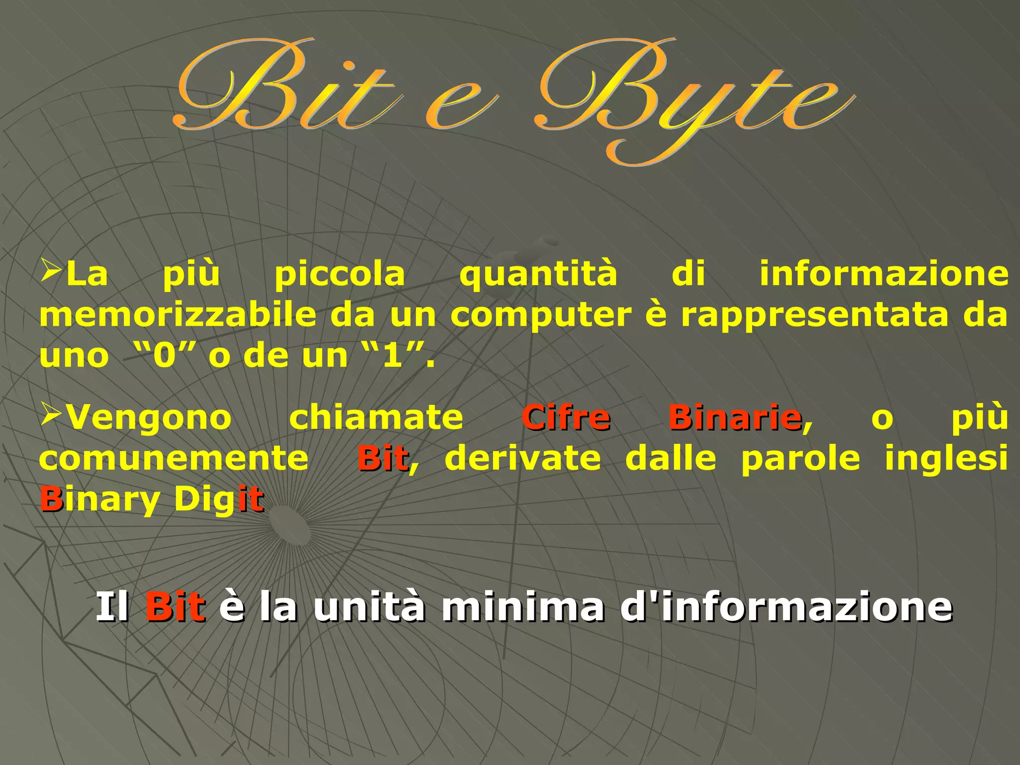 Il sistema binario | PPT