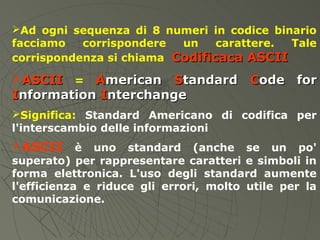 Il sistema binario | PPT