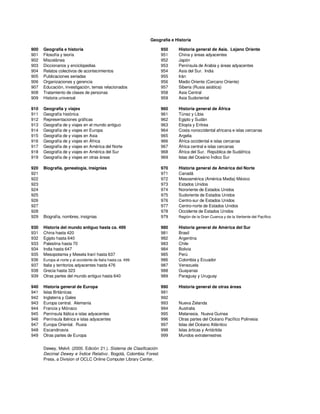 Sistema de-clasificacion-decimal-dewey | PDF
