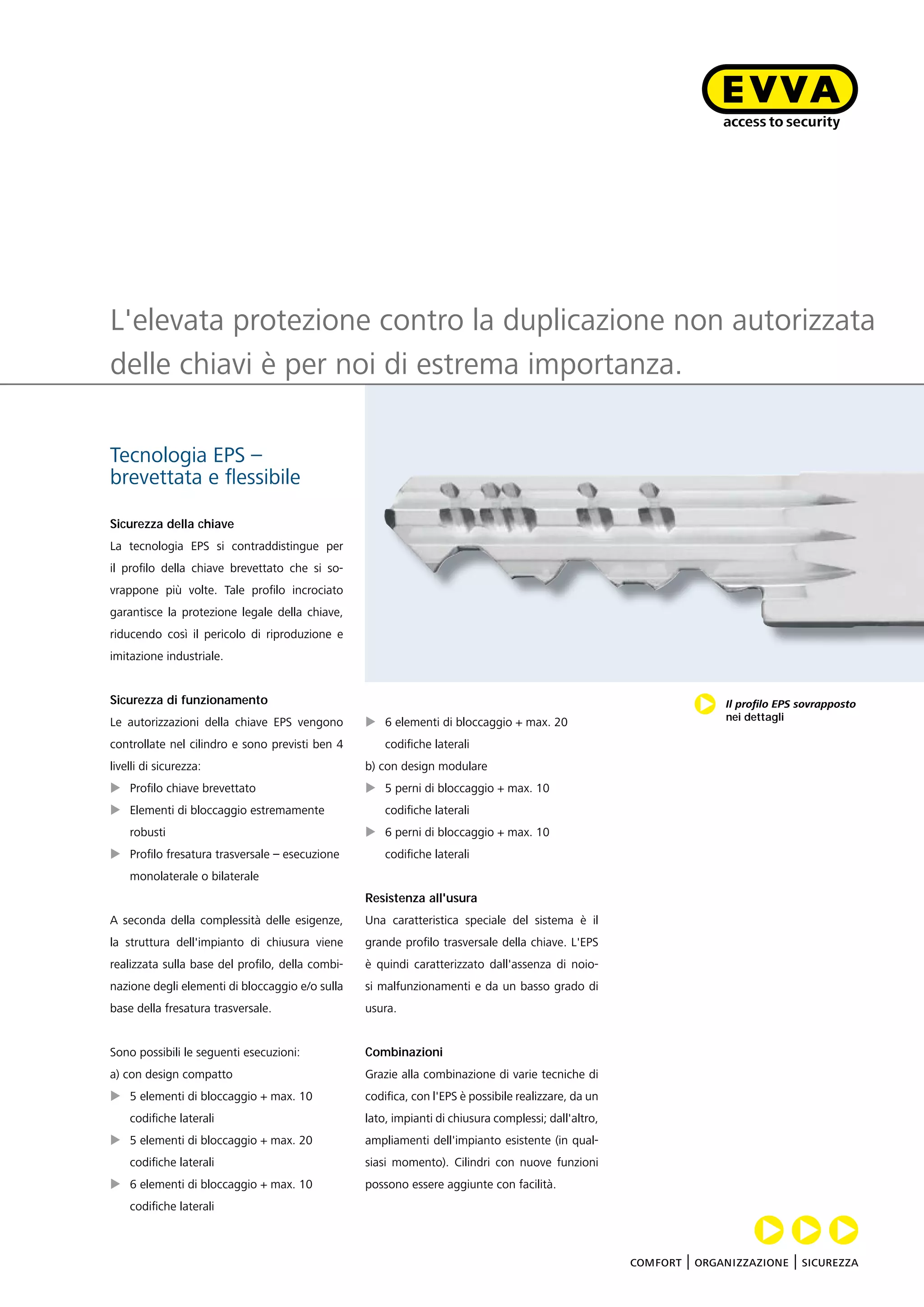 SISTEMA DI CHIUSURA - EVVA - EPS | PDF