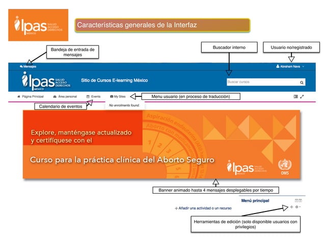 Planning and flowcharting online course UX/UI Design moodle based | PDF