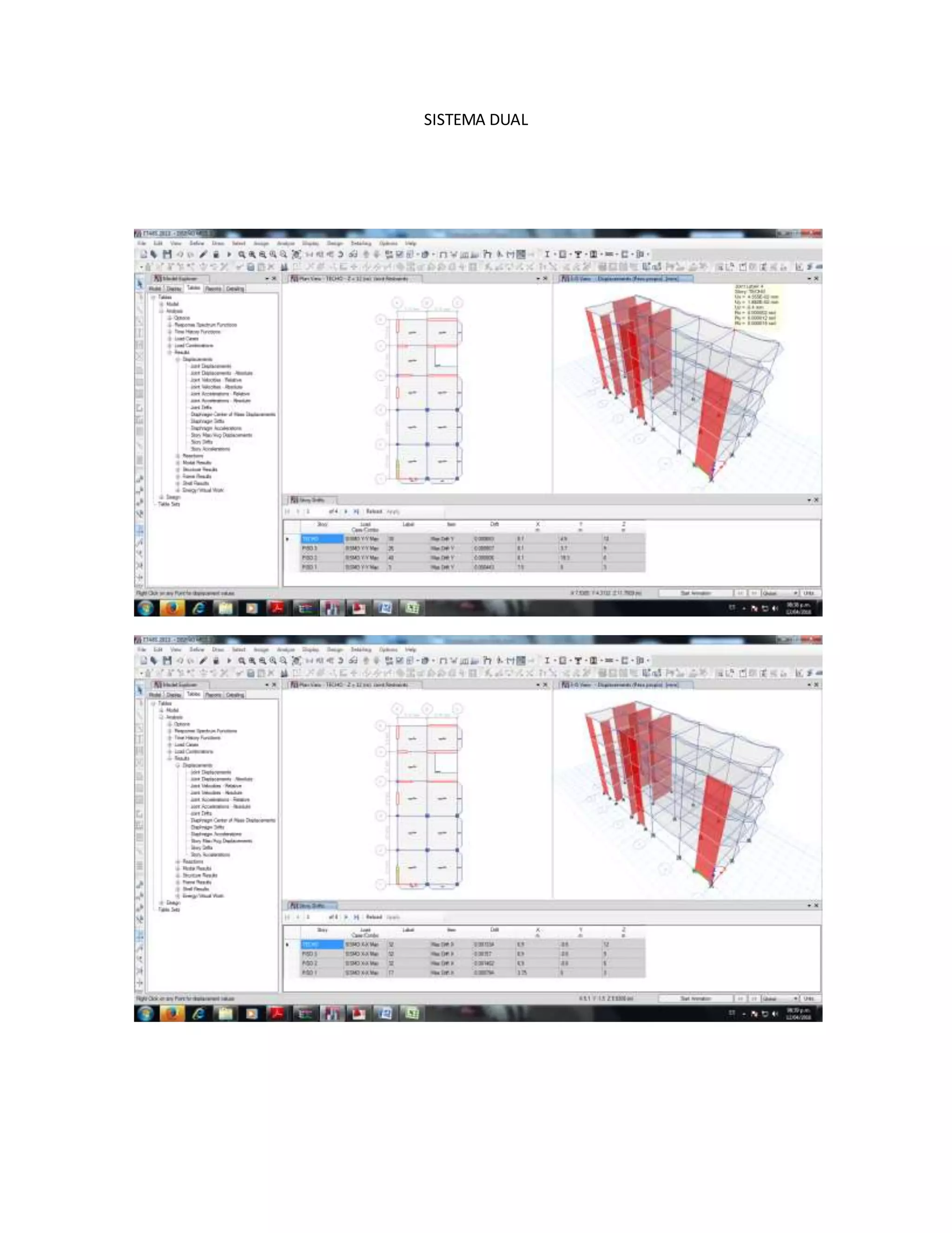 Sistema aporticado y dual | DOCX