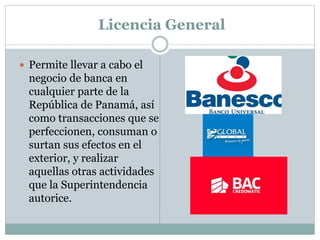 Sistema bancario de panama | PPTX
