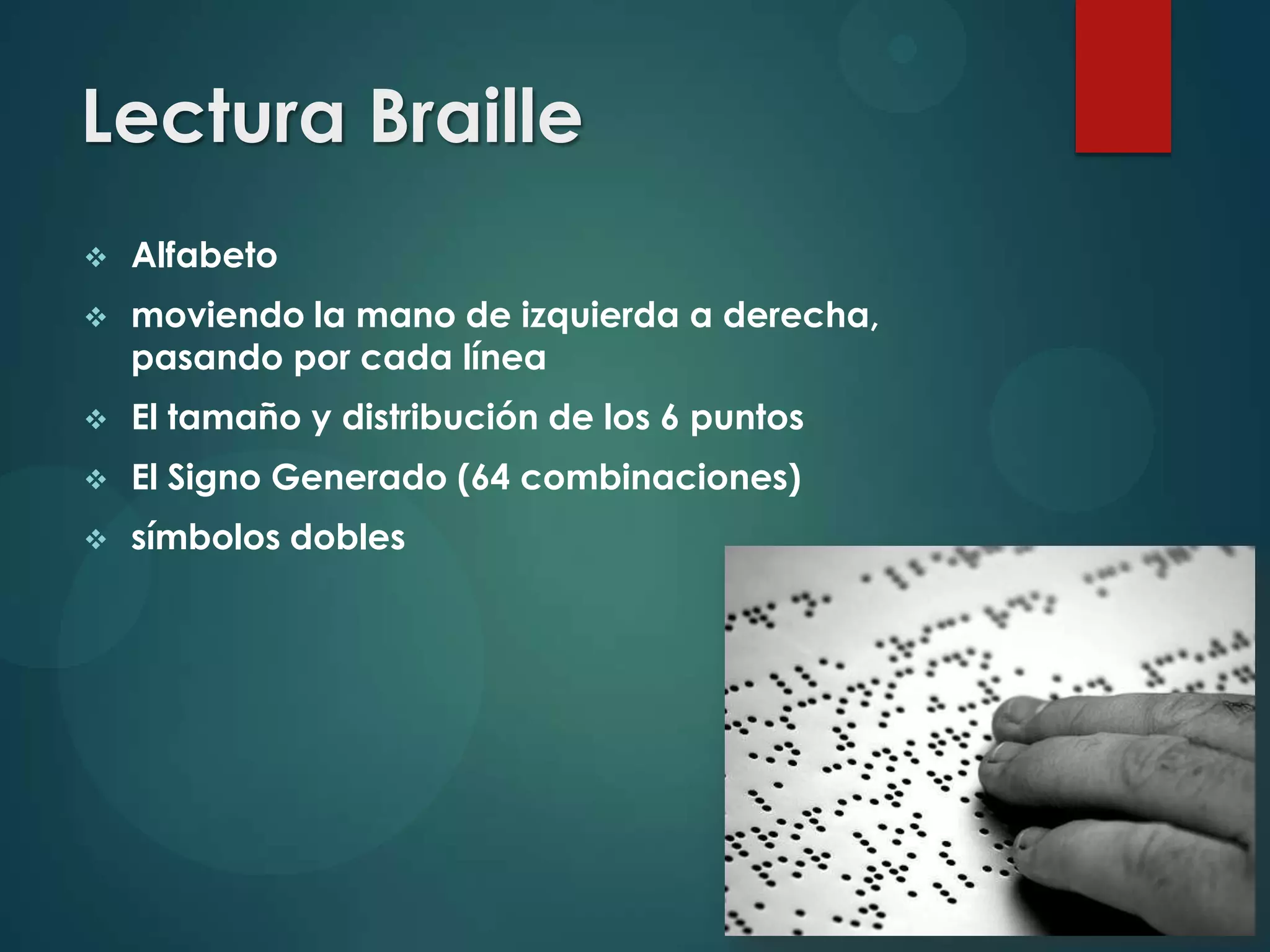Sistema braille | PPTX