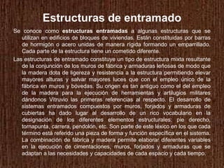 Sistema constructivo y las estructuras en madera1 | PPTX
