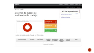 Aviso de Accidentes STPS SIAAT | PDF
