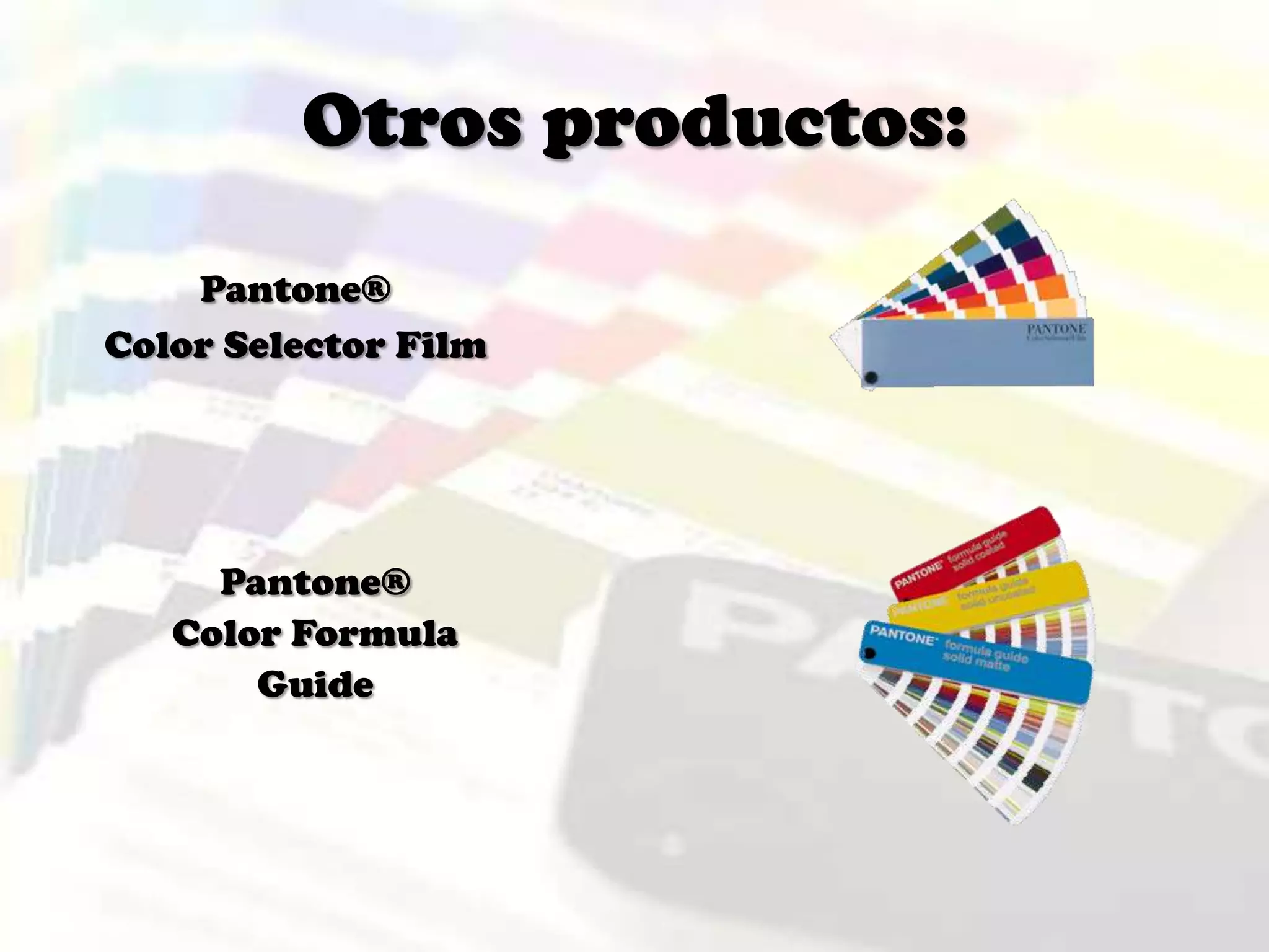 Sistema de Color PANTONE | PPTX