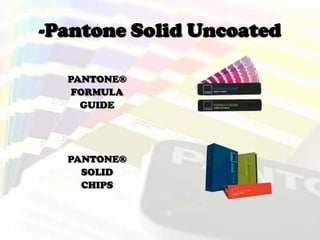 Sistema de Color PANTONE | PPTX