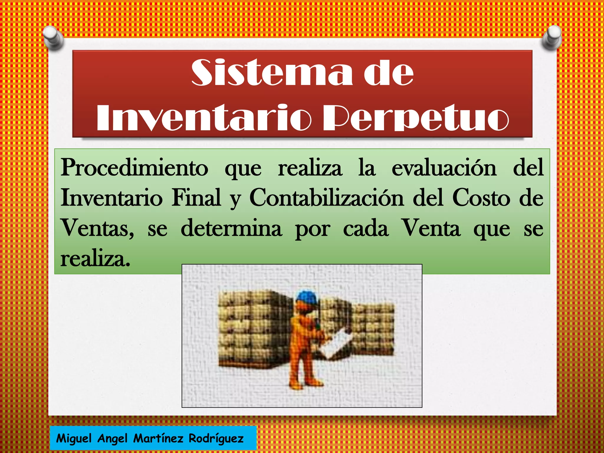 Sistema de Conteo de Inventarios | PPT