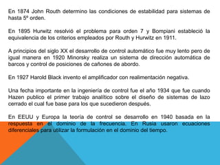 Sistema de control | PPTX