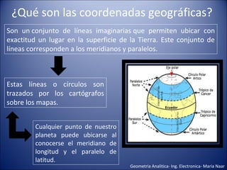 Sistema de cordenadas 1 | PPT