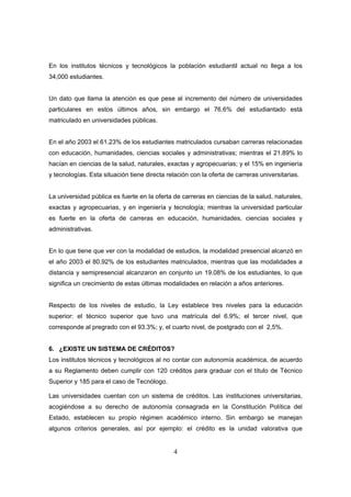 Sistema de educación superior ecuador | PDF