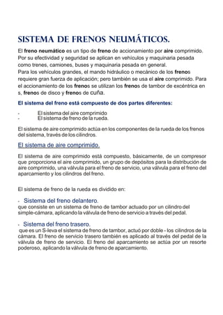 Sistema de frenos neumaticos iii 2018 20 | PDF