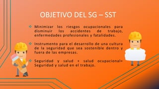 Objetivos Del Sistema De Gestión De Seguridad Y Salud En El Trabajo – PING