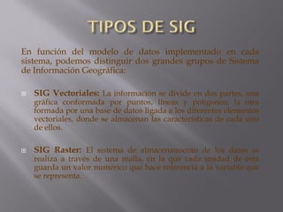 Sistema de Información Geográfica | PDF