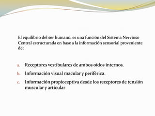 Sistema del equilibrio | PPTX
