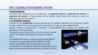 Sistema de posicionamiento global gps | PPTX