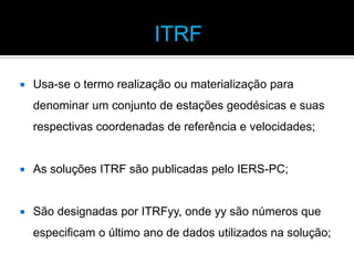 Sistemas de Referência Terrestre | PDF