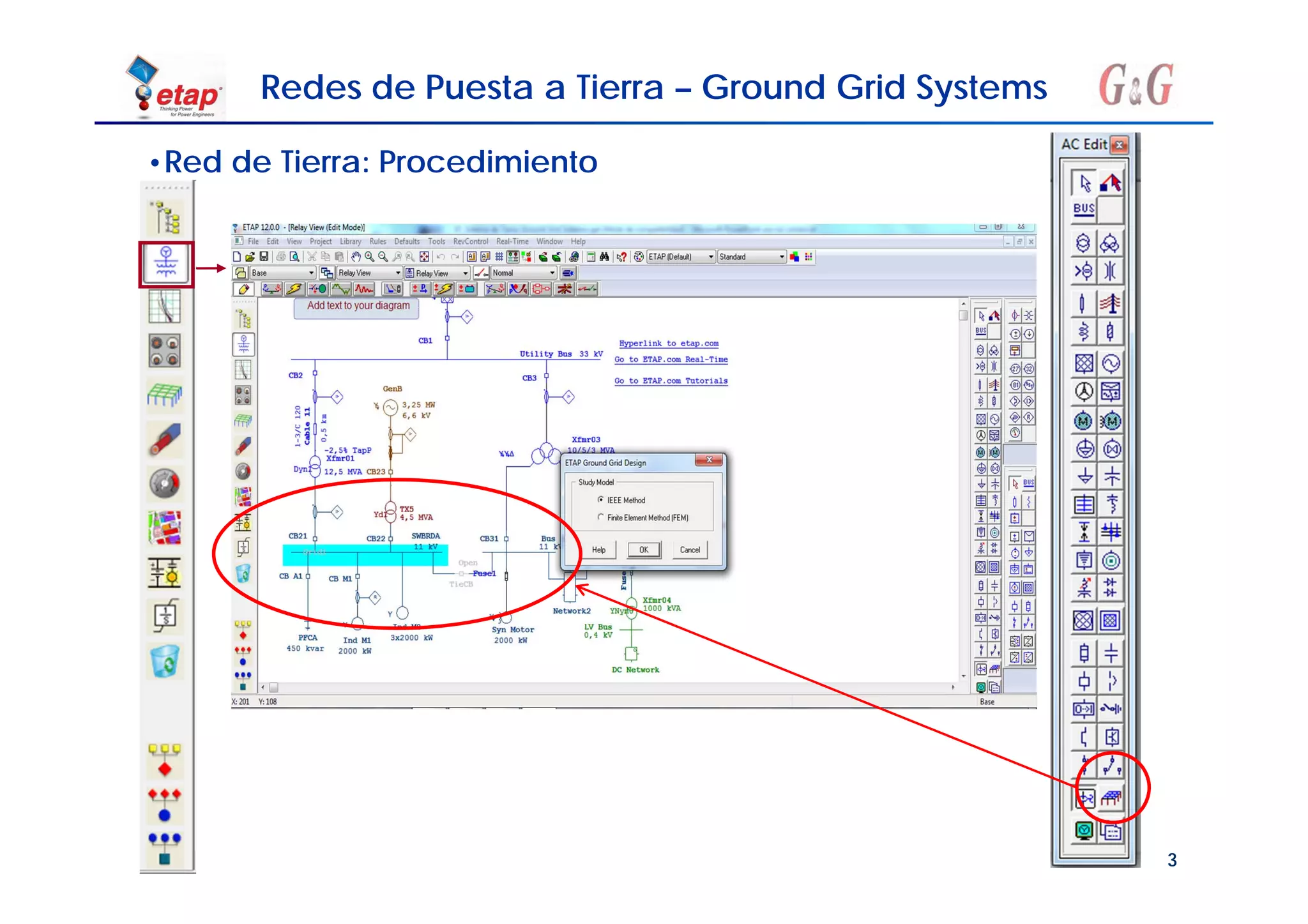 ETAP - Sistema de tierra (ground grid sistems) | PDF