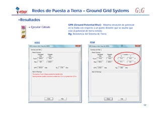ETAP - Sistema de tierra (ground grid sistems) | PDF