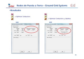 ETAP - Sistema de tierra (ground grid sistems) | PDF