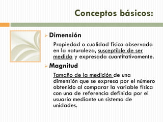 Sistema de unidades y análisis dimensional | PDF