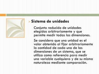 Sistema de unidades y análisis dimensional | PDF