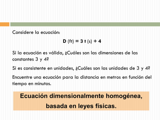 Sistema de unidades y análisis dimensional | PDF