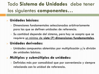 Sistema de unidades y análisis dimensional | PDF