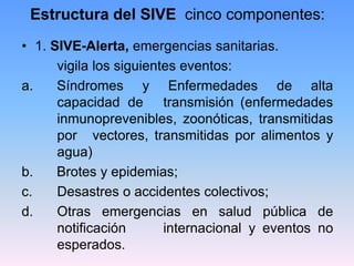 Sistema de vigilancia epidemiologica | PPTX