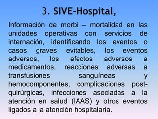 Sistema de vigilancia epidemiologica | PPTX