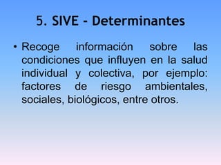 Sistema de vigilancia epidemiologica | PPTX