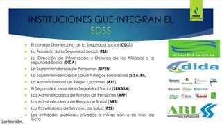 Sistema Dominicano de la Seguridad Social | PPTX