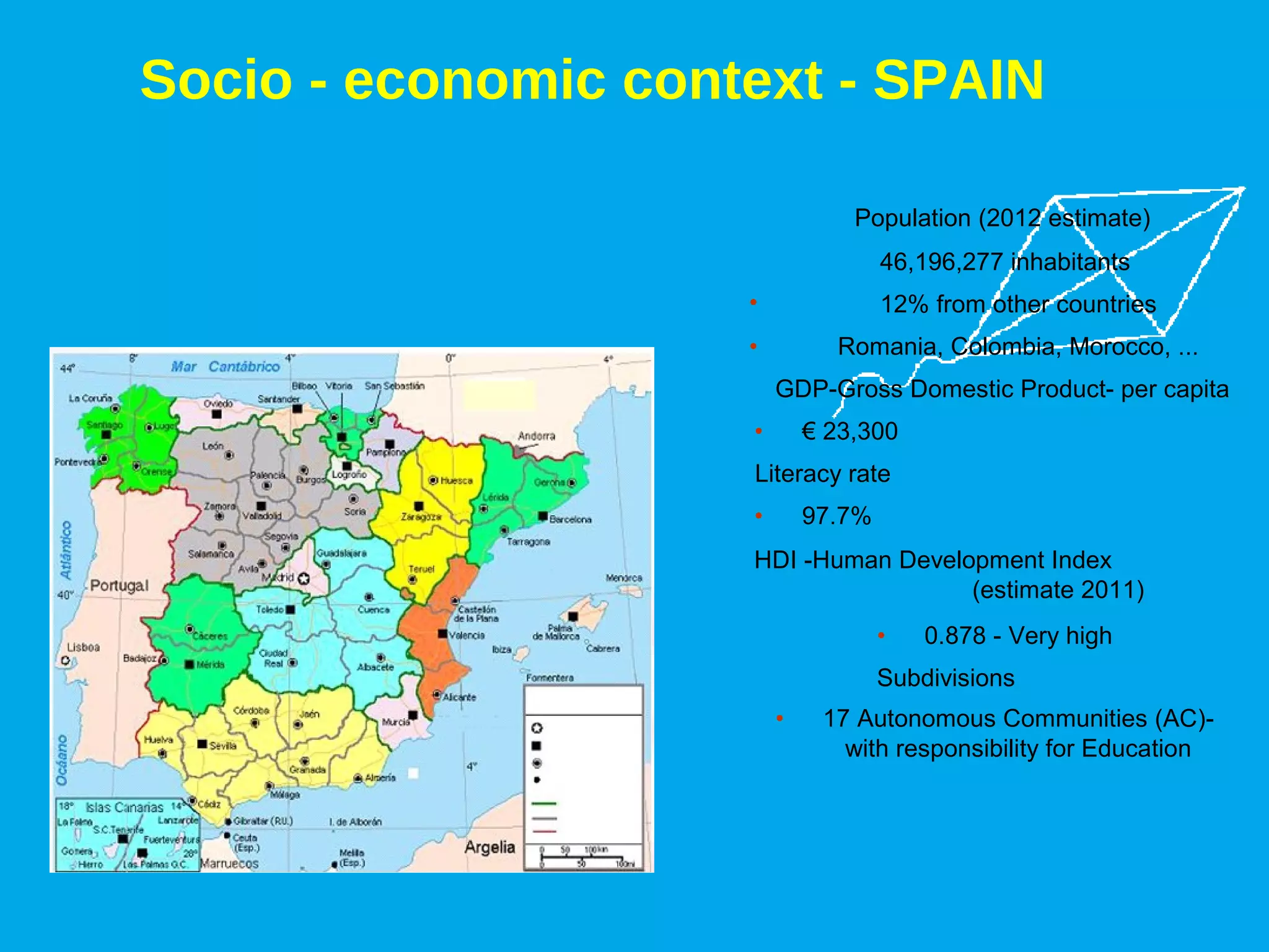 EDUCATIONAL SPANISH SYSTEM | PPT