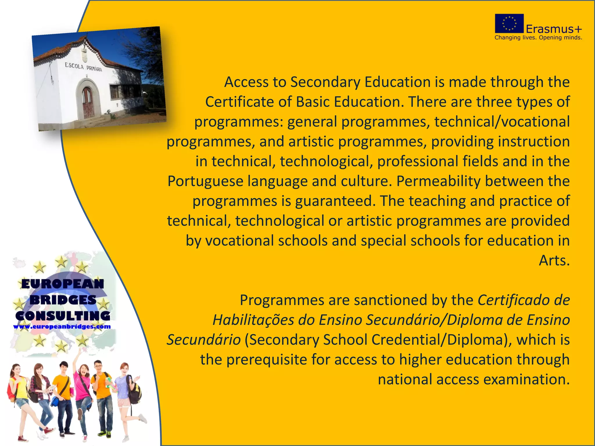 Portuguese Educational System | PDF