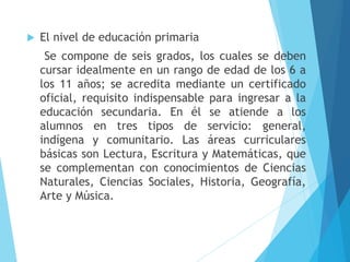 Sistema Educativo Mexicano | PPTX