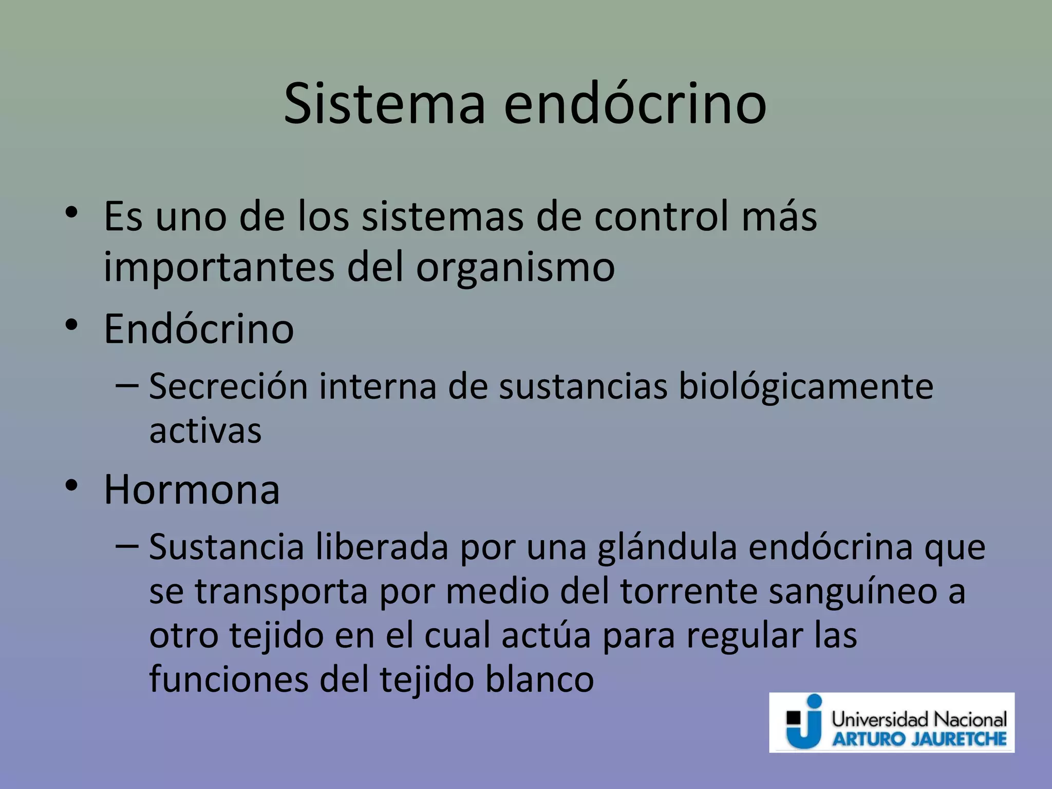 Sistema endócrino | PPT