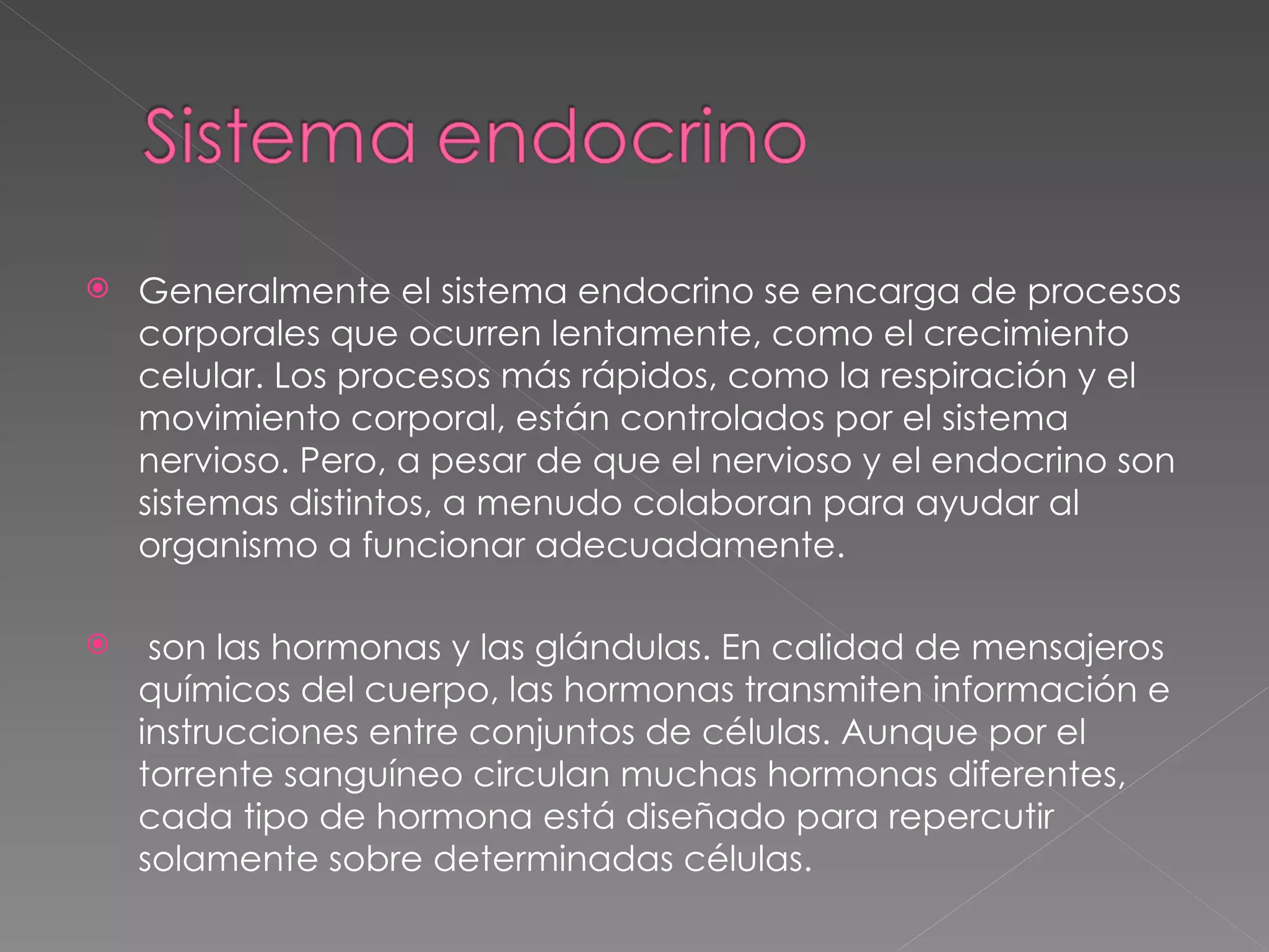 Sistema Endocrino | PPT